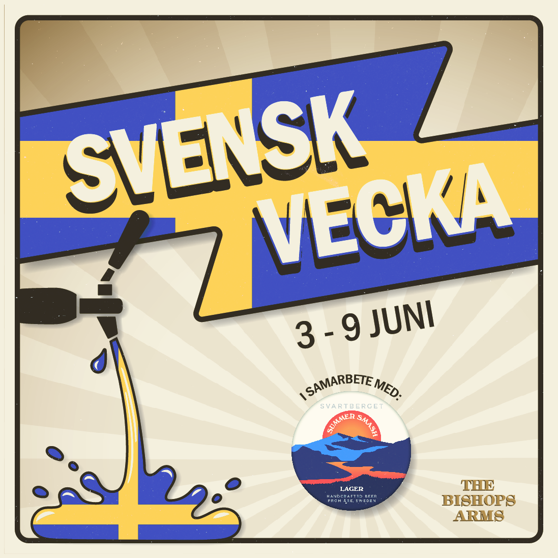 Svensk vecka 2024 - The Bishops Arms